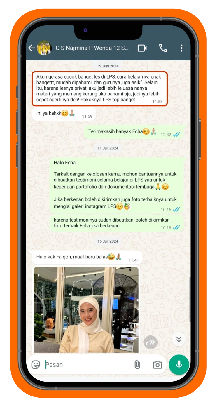 Testimoni Orang Tua undefined